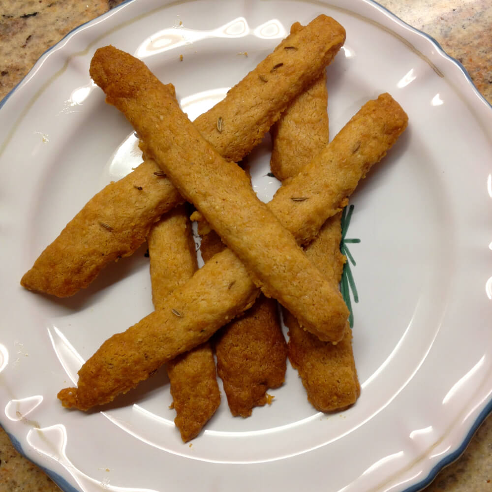 Allumettes au fromage - Journal de ce que je mange