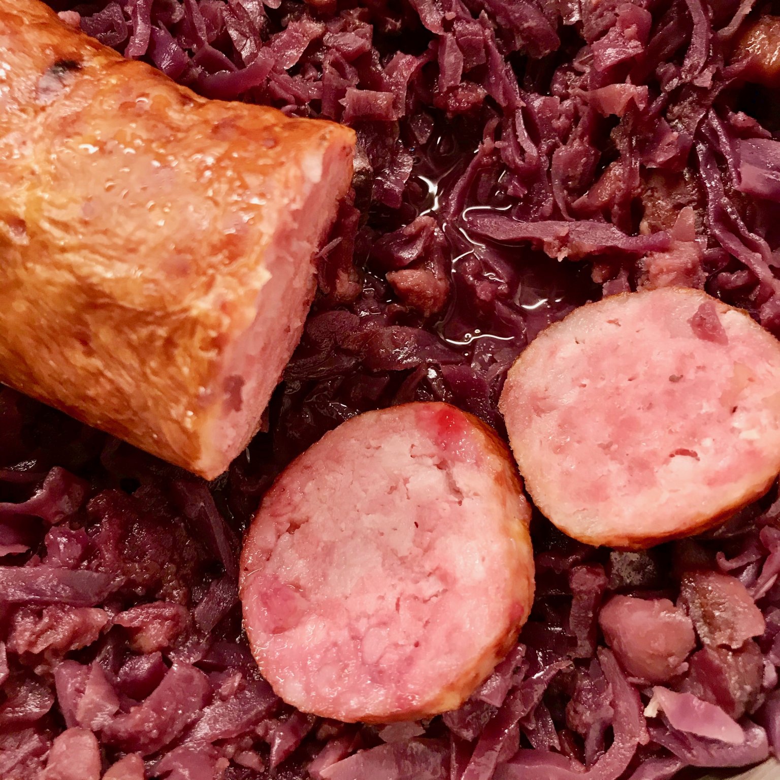 Chou rouge à la polonaise et autres re7 avec viande - Journal de ce que ...